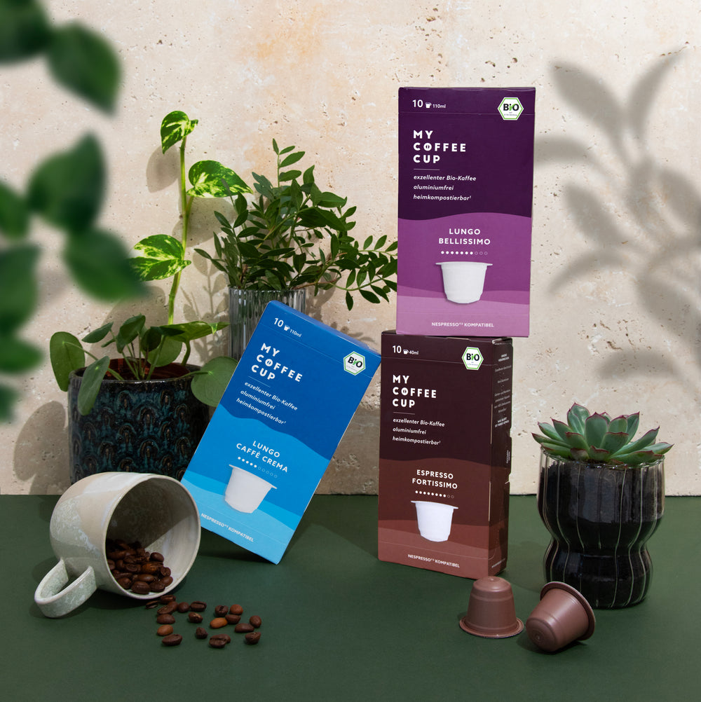 Bio-Kaffee und Kapseln für jeden Geschmack | MY COFFEE CUP